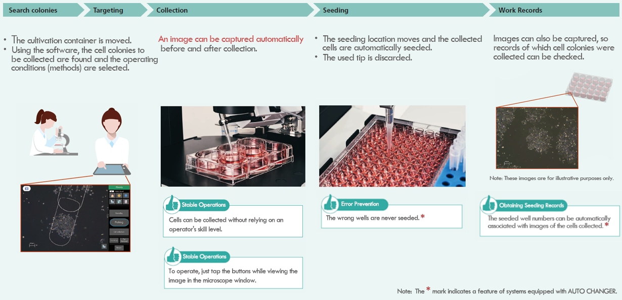 CELL PICKER -- Automated Pick and Collection Tool of Cell Colonies | Product
